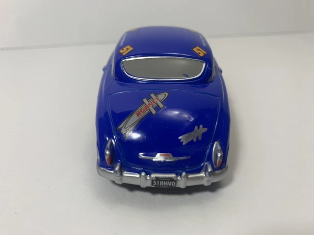 DISNEY PIXAR CARS #51 Fabulous Hudson Hornet With Red Wheels 1:43 Large ...