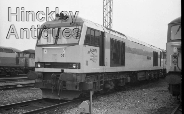 35MM NEGATIVE BR British Rail Diesel Freight Loco Class 60 60071 at ...