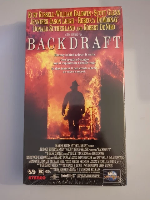 BACKDRAFT (VHS, 1991) Ron Howard VHS - NEW / SEALED £6.47 - PicClick UK