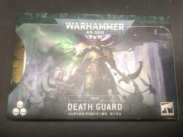 INDEX DEATH GUARD Card Set Data Sheets Warhammer 40K Heretic Astartes ...