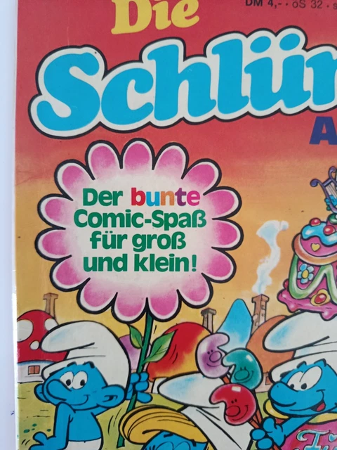 DIE SCHLÜMPFE ALBUM Nr. 3 Comic Schlumpfinchen Gevacur 1980 Peyo Kauka ...