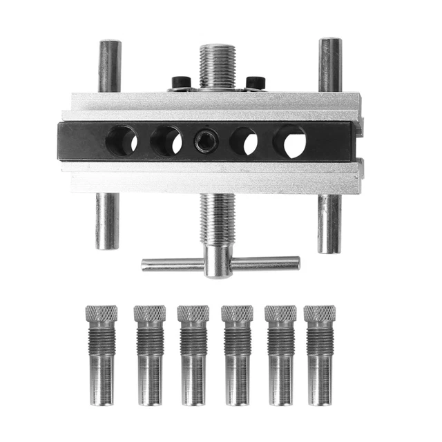 METRIC SELF CENTERING Dowel Jig Wood Dowel Hole Drilling Guide ...