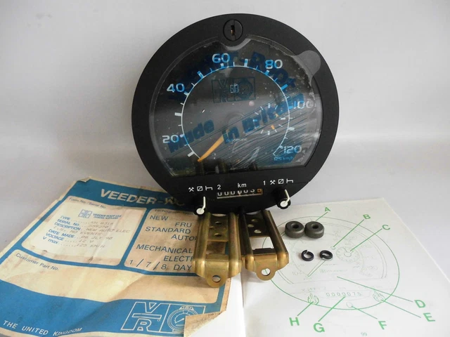 VEEDER-ROOT 559270 TACHOGRAPH with Key Tachograph with Key Tachograph ...