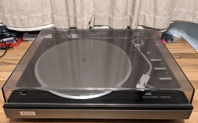 JVC JL-A15 AUTO Return Turntable + Grado F- 1+ Cartridge + spare new ...