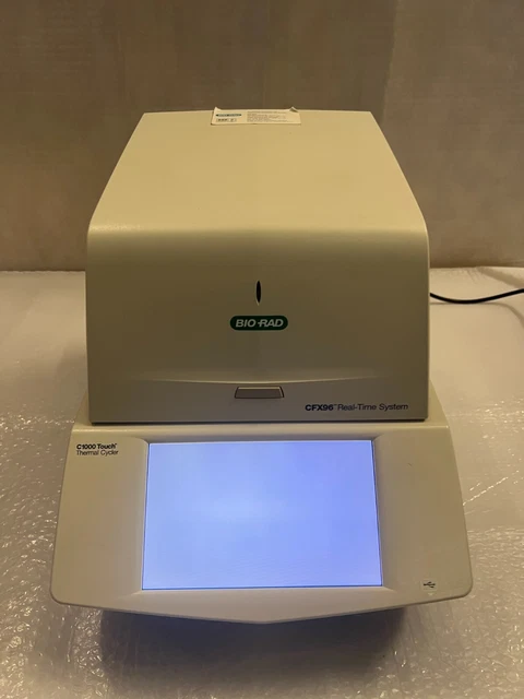 BIO-RAD C1000 CFX96 Real-Time Pcr Detection Touch Thermal Cycler ...