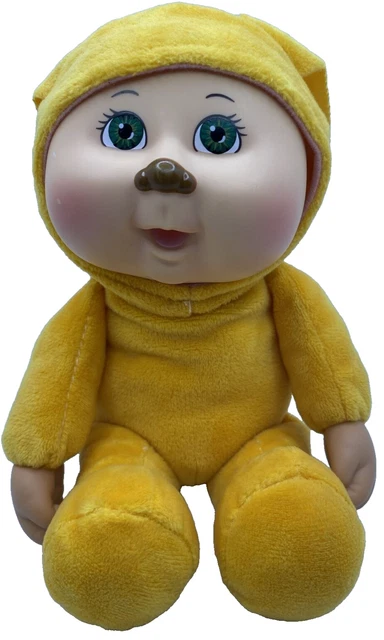 CABBAGE PATCH KIDS Cuties Baby Doll Orange Outfit Green Eyes 10” Toy ...