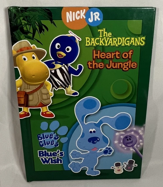 THE BACKYARDIGANS: HEART of the Jungle; Blue's Clues: Blue's Wish Book ...
