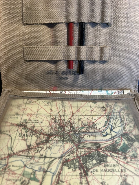 ORIGINAL WW2 BRITISH Officers 37 Pattern Webbing Map Case £8.50 ...