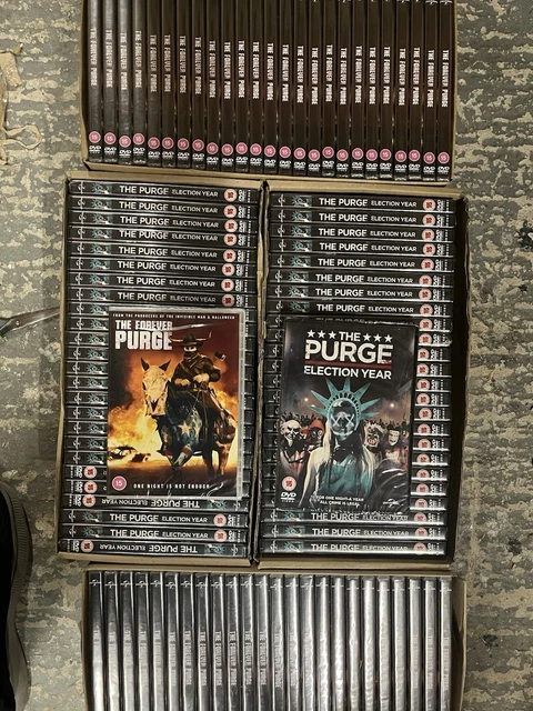 THE PURGE DVDS Job Lot X100 New Sealed £26.70 - PicClick UK
