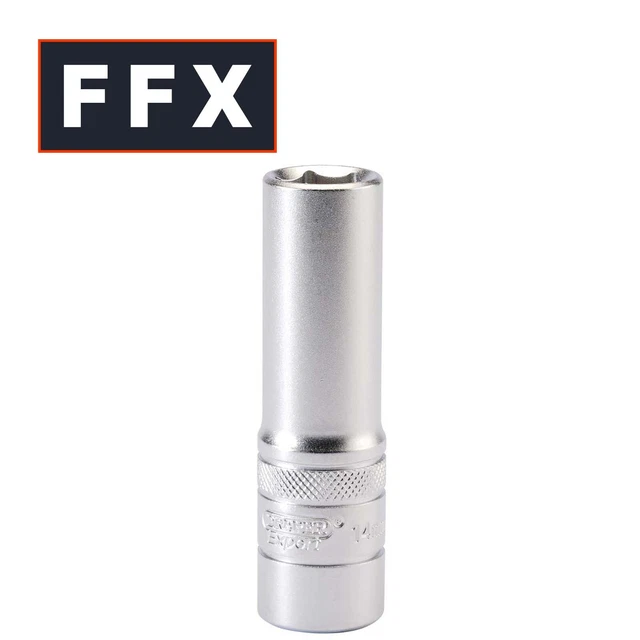 DRAPER 16647 HT-MM/MS 1/2 pollici unità quadrata presa profonda 6 punti 14 mm EUR 9,37 - PicClick IT