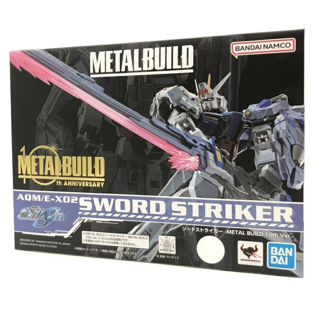 BANDAI MOBILE SUIT Gundam Seed Metal Build Aqm/E-X02 Sword Striker 10th Ver. 17 EUR 225,32 ...