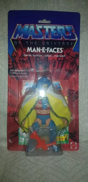 MOTU CUSTOM VINTAGE 1985 MAN-E-FACES mattel Maitres de l'Univers EUR ...