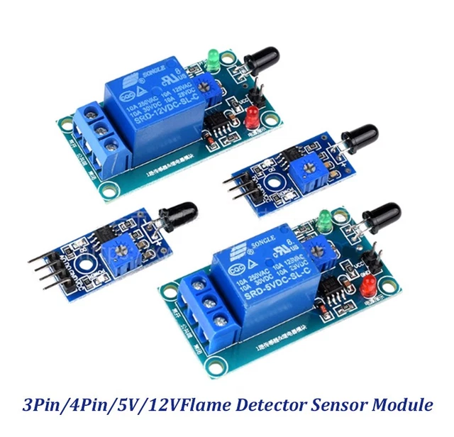 IR INFRARED FLAME Detector Sensor Module Modul for Raspberry Pi Pic ...
