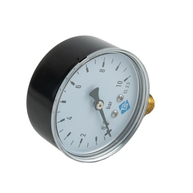 MANOMETRO MANOMETRO NPT filettatura installazione radiale acciaio inox EUR 15,34 - PicClick IT