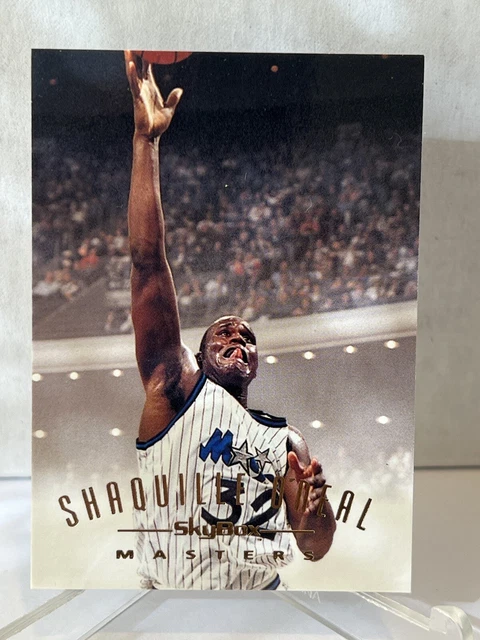 1995-96 SKYBOX MASTERS Shaquille O'Neal #115 Carte Basketball Orlando ...