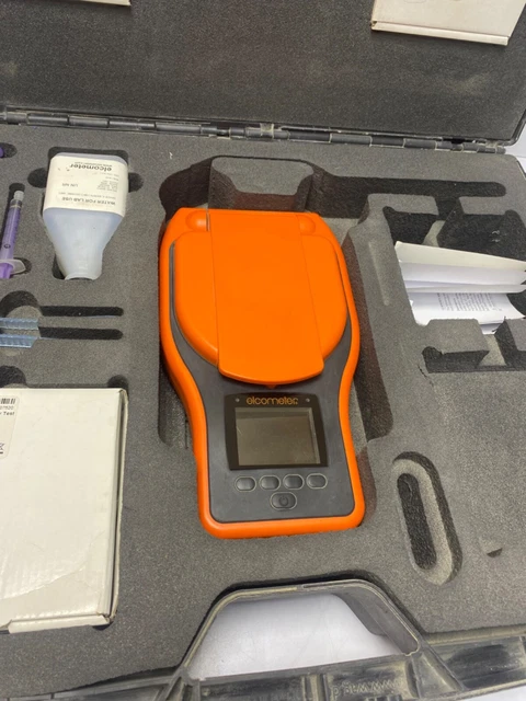 ELCOMETER E130-S SALT Contamination Meter include case/Accessories ...
