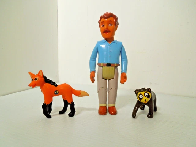 DORA THE EXPLORER Figures x3 : Go Diego Go ~ Dad + Bear + Fox vgc £8.99 ...