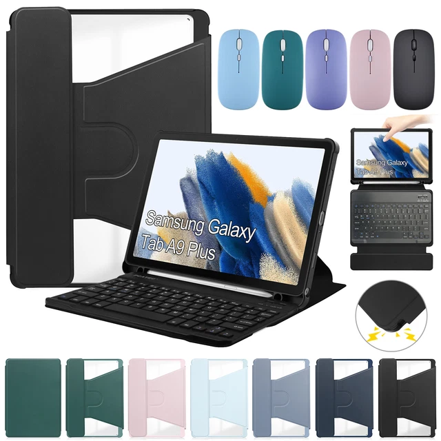 FOR SAMSUNG GALAXY Tab A9/S9/S9FE Plus Tablet Keyboard Case Stand Cover ...