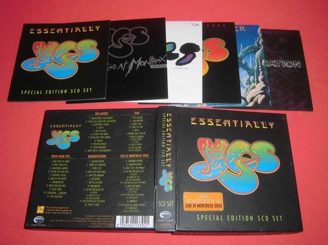 COFFRET YES ESSENTIALLY [5 CD] Special Edition 5 CD Set *JRF EUR 30,00 ...