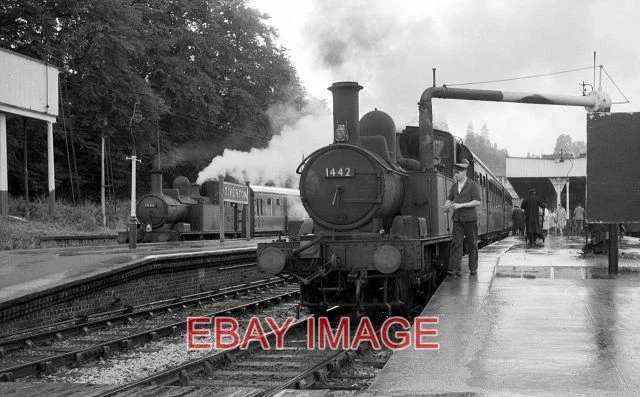 PHOTO GWR 14Xx Class 0-4-2 Tank Locomotives 1442 At Tiverton Station Â ...