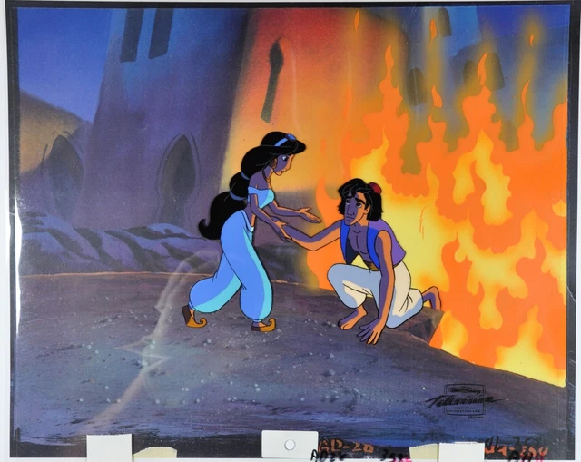 DISNEY ALADDIN - Rare Animation Art Limited Edition Cell EUR 999,00 ...