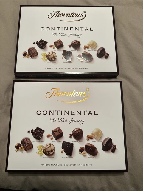CONTINENTAL THORTONS The Taste Journey Assorted Chocolates - 264g X2 ...