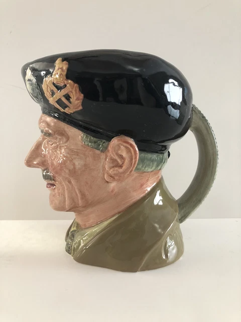 ROYAL DOULTON MONTY Military Soldier Character TOBY JUG General ...