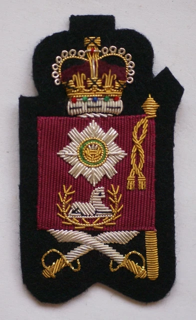 SCOTS GUARDS WARRANT Officer 2nd Class mess dress colour badge rank ...