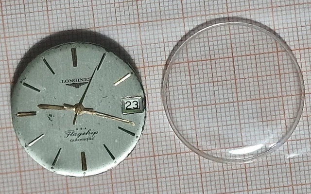 LONGINES FLAGSHIP VINTAGE Cal. 345 Cremagliera MOVIMENTO+QUADRANTE Uomo ...