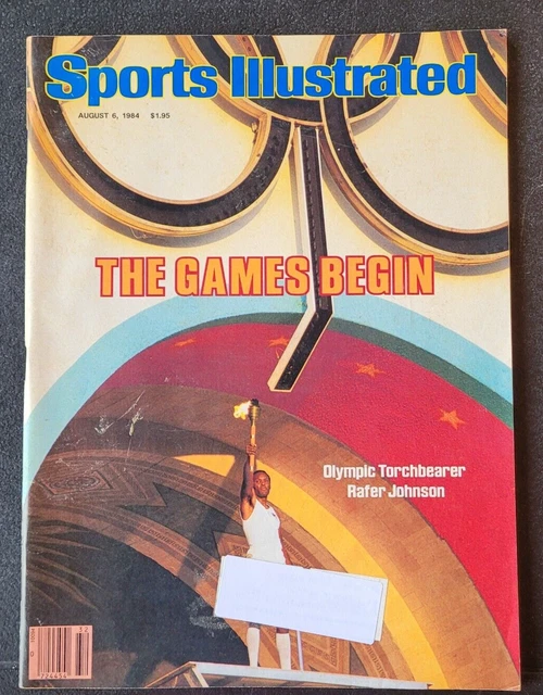 VINTAGE OLD MAGAZINE Back Issues Rare Sports Illustrated August 6 1984 ...