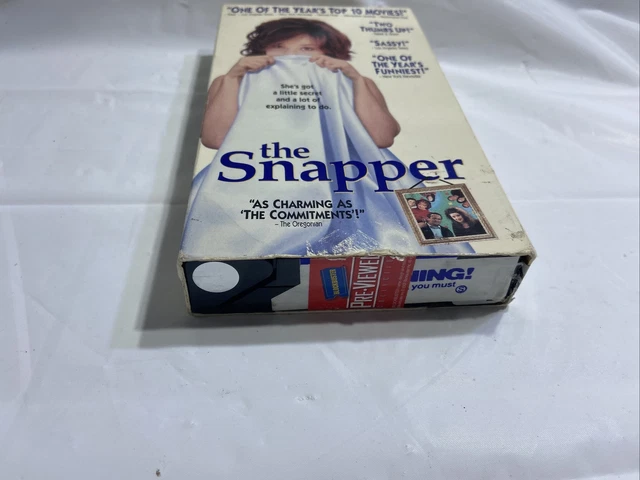 THE SNAPPER (VHS, 1994). Colm Meaney. Comedy. Slip cover - Tested $14. ...