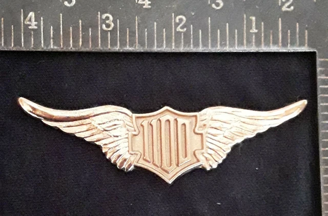 VINTAGE HONDA GOLDWING 1100 Motorcycle 4 Inch Metal Flying Wing Emblem ...