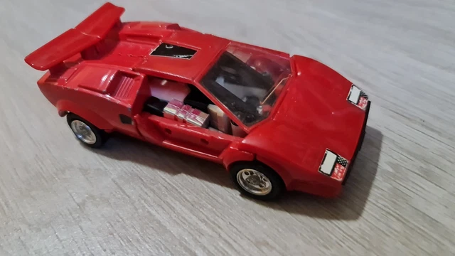 TRANSFORMERS G1 COUNTACH Sideswipe Takara Diaclone Trasformer GIG Robot ...