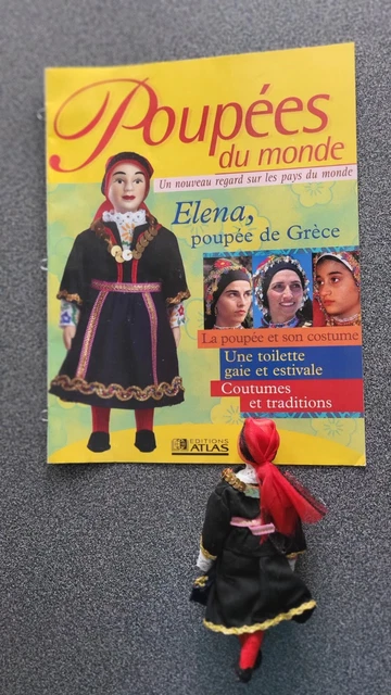BOOK DOLLS OF the World Elena Greek Doll $10.00 - PicClick CA
