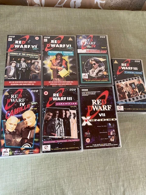RED DWARF VHS Tapes Bundle × 7 very good tested £15.00 - PicClick UK