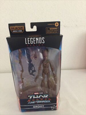 HASBRO MARVEL LEGENDS Groot 6” Figure Thor: Love and Thunder Korg Wave ...