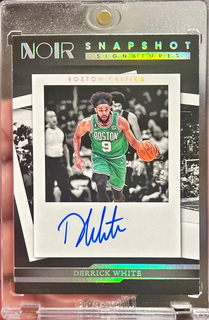 2022-23 PANINI NOIR Derrick White Snapshot Signatures On Card Auto /99 ...