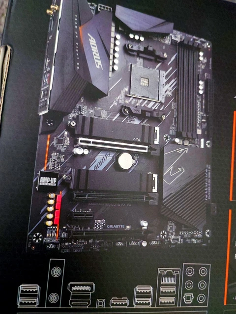 GIGABYTE B550 AORUS Elite AX V2 AM4 ATX Motherboard £86.00 - PicClick UK