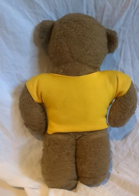 HARRY HEATHROW BROWN Stuffed Teddy Bear British Airports 1983 Vintage £ ...