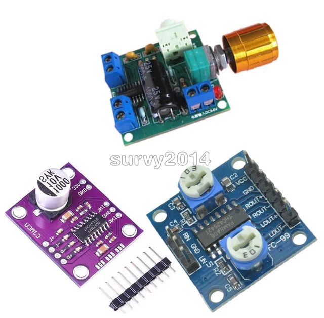 PAM8406 MCU8406 DIGITAL Class D Power Amplifier Stereo Audio ...