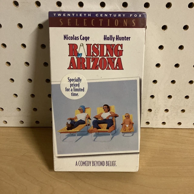 RAISING ARIZONA VHS Original CBS Fox Coen Bros Nicholas Cage Holly ...