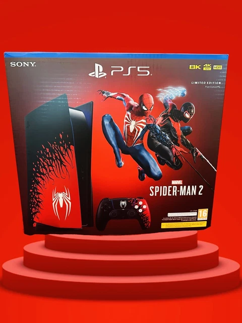 Sony Ps5 Playstation 5 Console Pack Spider Man 2 Limited Edition Neuf