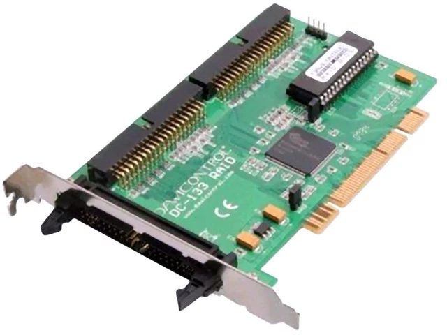 DAWICONTROL DC-100 RAID Ide Ata PCI Controller Card Computer Adapter ...