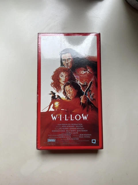 WILLOW VHS 1988 Columbia Tristar Val Kilmer Warwick Davis New & Sealed £87.74 - PicClick UK