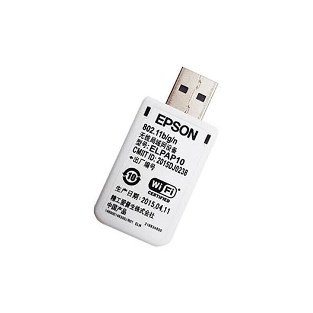 WIRELESS LAN CARD ELPAP10 USB Wi-Fi Adapter for EPSON Projector EUR 34 ...