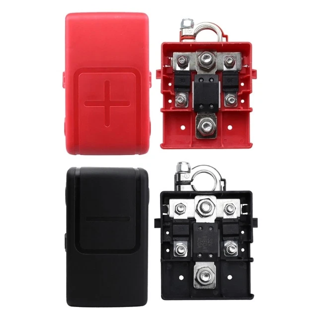 SAFE CONNECTION BATTERY Terminals Connector Fuses Box 400A Electrical ...
