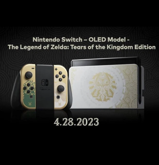 NINTENDO SWITCH-OLED MODEL - The Legend of Zelda : Tears of the Kingdom ...