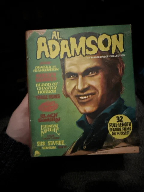AL ADAMSON THE Masterpiece Collection Blu-ray Boxset Severin Films OOP ...