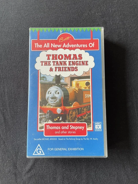 THOMAS THE TANK Engine & Friends VHS Thomas And Stepney 1995 Video Tape ...