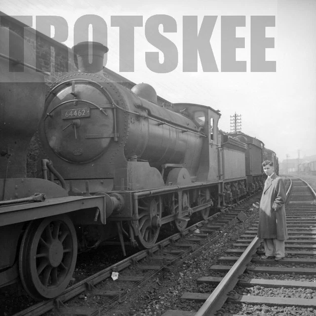 LARGER NEGATIVE BR British Railways Steam Loco 64462 Class J35 St ...